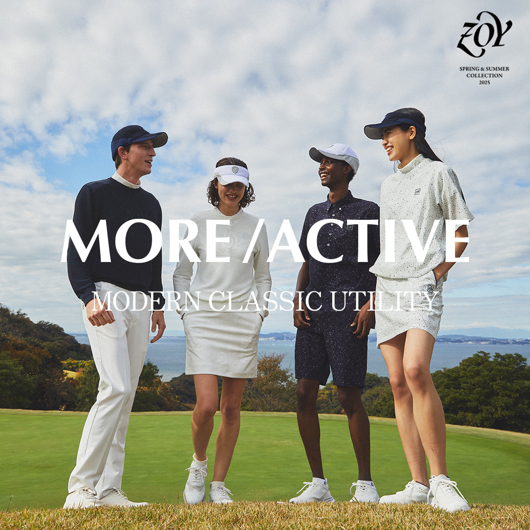 [ZOY's latest collection/MORE ACTIVE] The latest spring collection fro