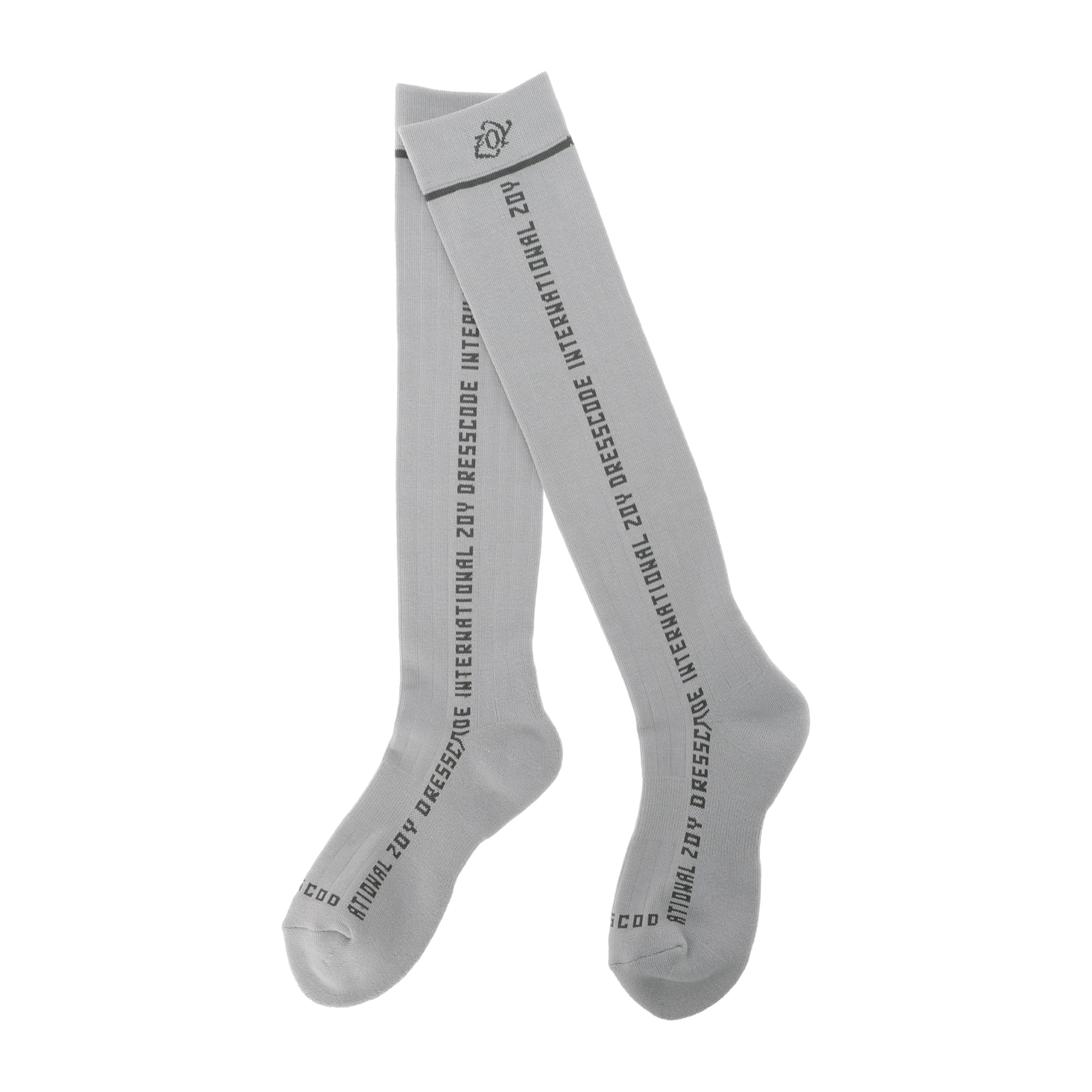 Women's COOLMAX High Socks, Light Gray